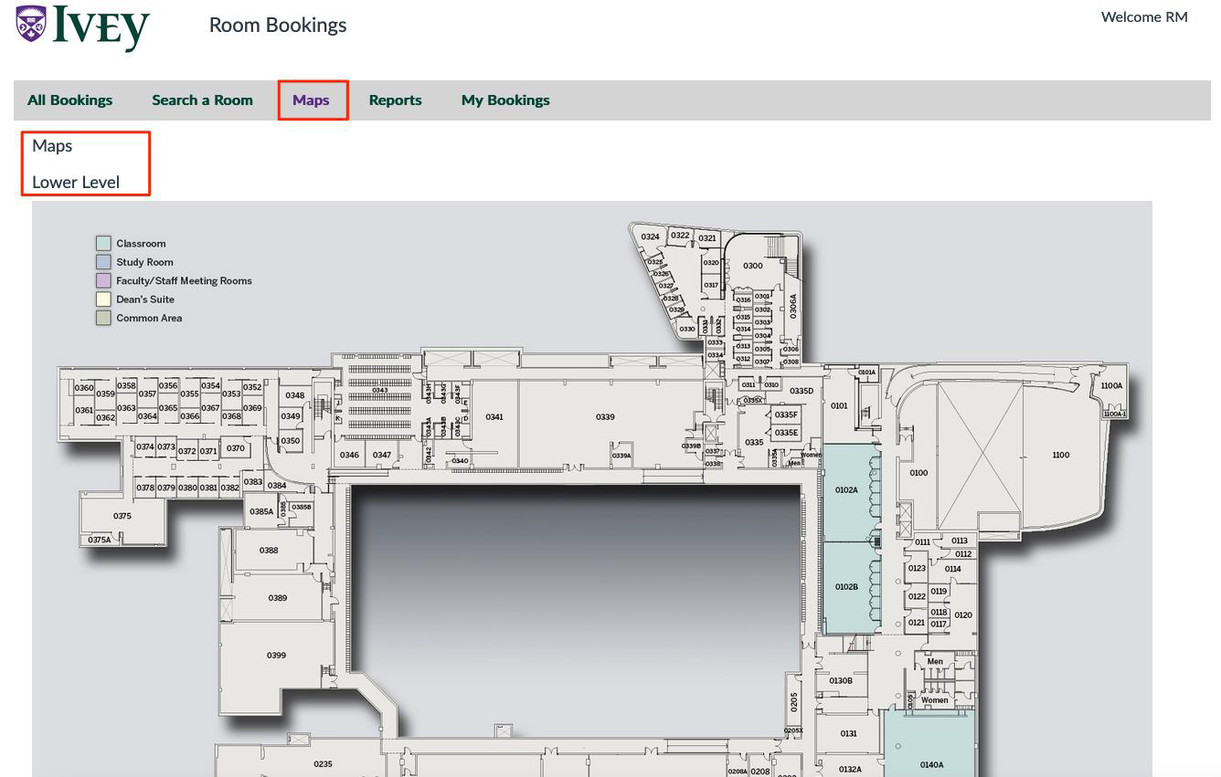 Room Bookings Guide